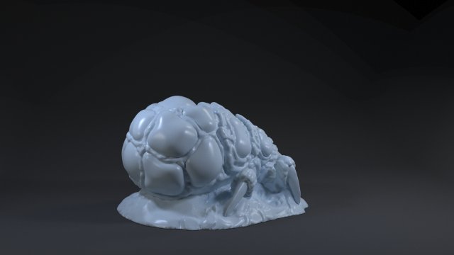 The Baneling from starcraft 3d 3D Print Model in Monsters & Creatures ...