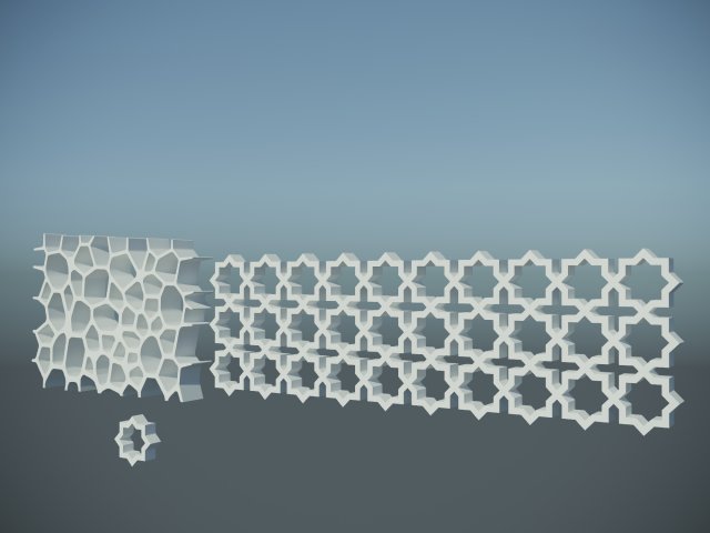 islamic patterns pack 3D Model in Buildings 3DExport