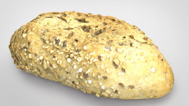 bread 3D Model in Miscellaneous 3DExport