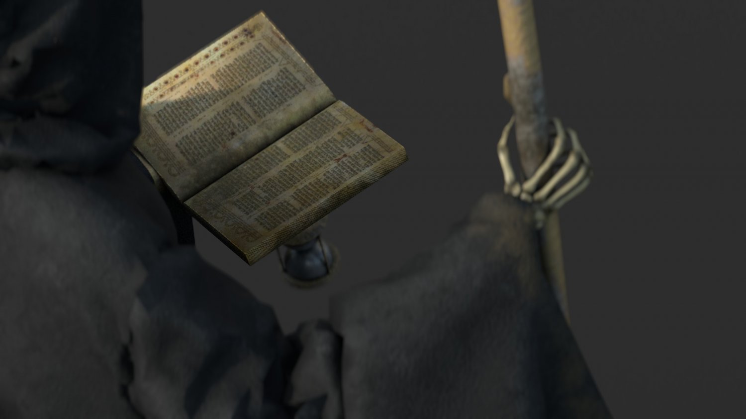 THE DEATH 3D Model in Fantasy 3DExport