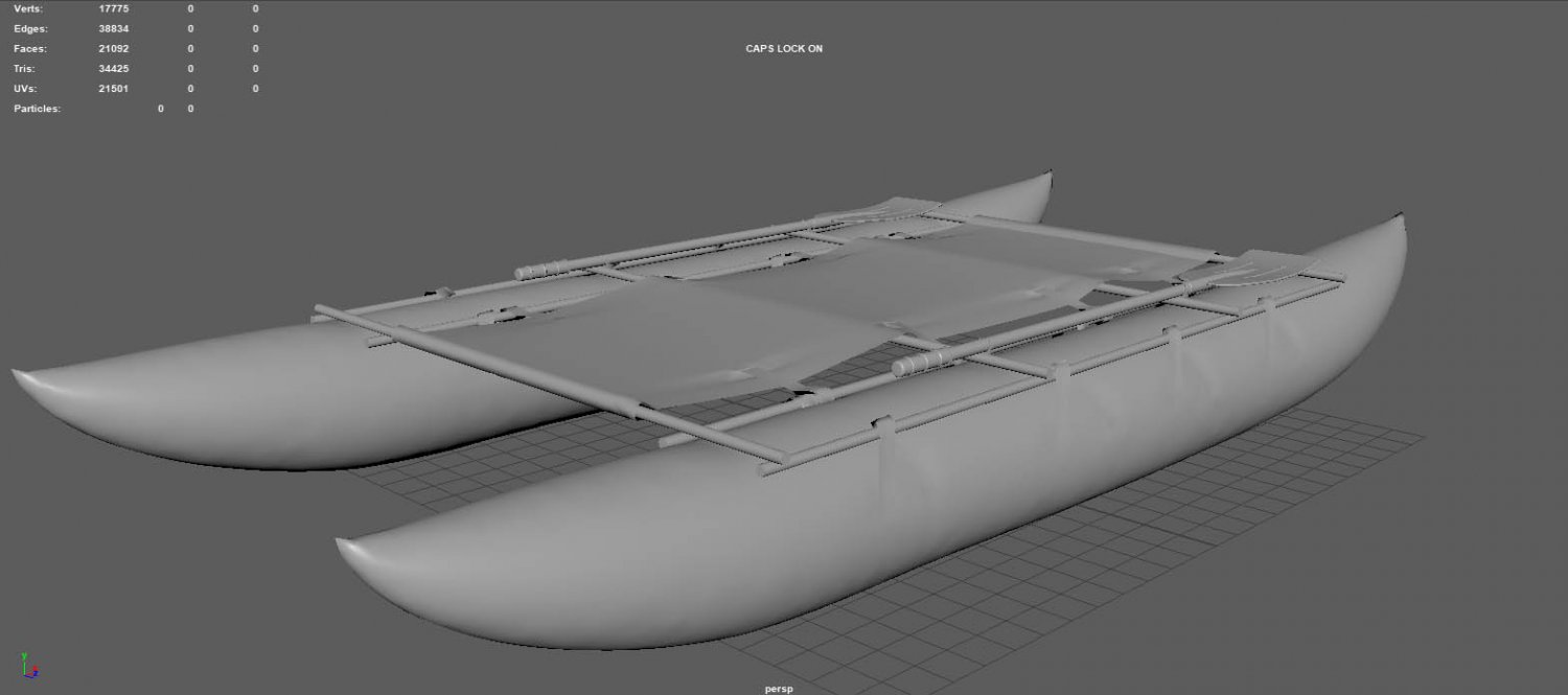 CATAMARAN 3D Model in Boats 3DExport