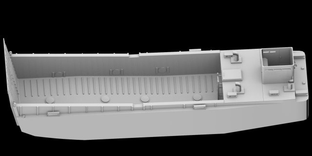 LCM Higgins boat 3D Print Model in Vehicle 3DExport
