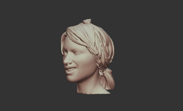 3d printable female body face 02 3D Print Model in Woman 3DExport