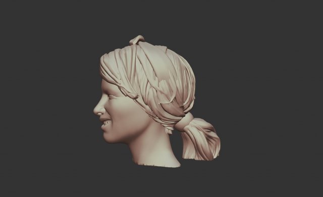 3d printable female body face 02 3D Print Model in Woman 3DExport