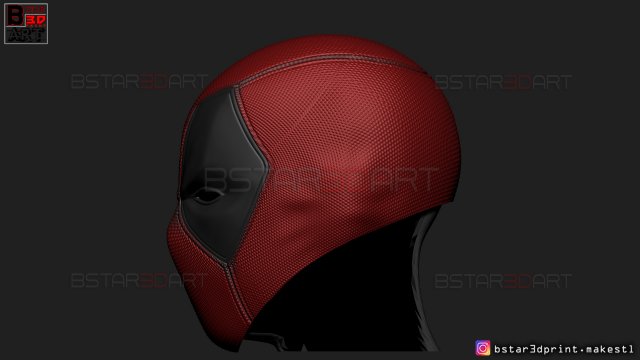 deadpool mask - marvel comics 3d print model 3D Print Model in Game ...