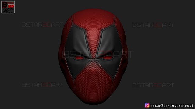 deadpool mask - marvel comics 3d print model 3D Print Model in Game ...