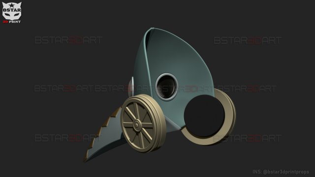 Galgali Mask - ChainsawMan Cosplay 3D Print Model in Toys 3DExport