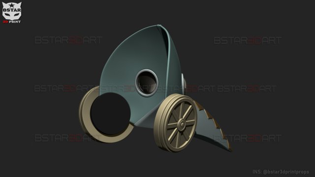 Galgali Mask - ChainsawMan Cosplay 3D Print Model in Toys 3DExport