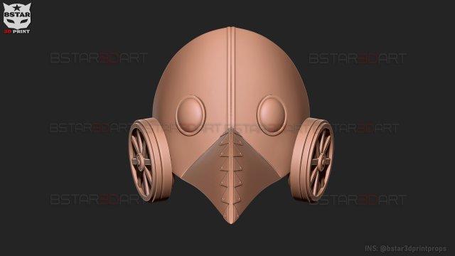 Galgali Mask - ChainsawMan Cosplay 3D Print Model in Toys 3DExport
