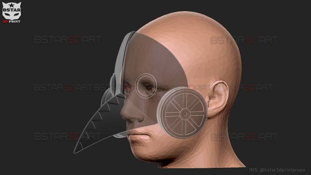 Galgali Mask - ChainsawMan Cosplay 3D Print Model in Toys 3DExport