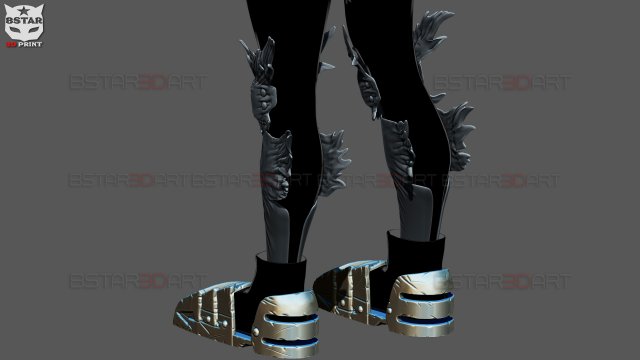 Dark Deku Legs Armor Suit - My Hero Academia Cosplay 3D Print Model in ...