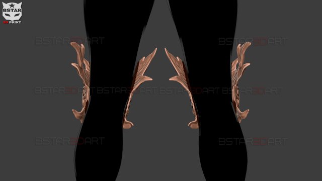 Dark Deku Legs Armor Suit - My Hero Academia Cosplay 3D Print Model in ...