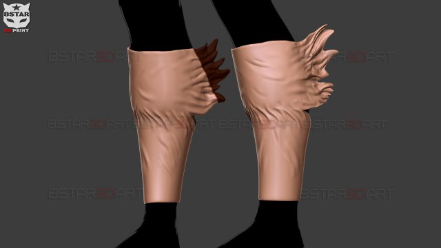 Dark Deku Legs Armor Suit - My Hero Academia Cosplay 3D Print Model in ...