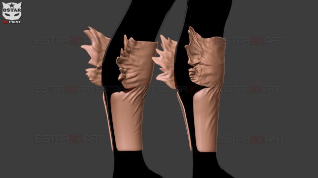 Dark Deku Legs Armor Suit - My Hero Academia Cosplay 3D Print Model in ...