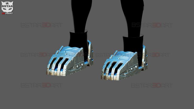 Dark Deku Legs Armor Suit - My Hero Academia Cosplay 3D Print Model in ...