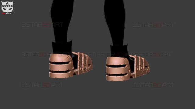 Dark Deku Legs Armor Suit - My Hero Academia Cosplay 3D Print Model in ...