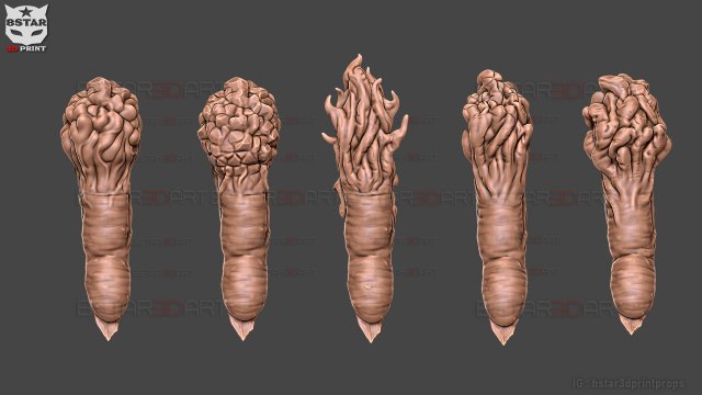 Sukuna Fingers High Quality - Jujutsu Kaisen Modelo de impresión 3D in ...