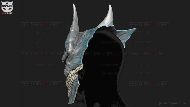 Kaiju No 8 MASK - Kafka Hibino Cosplay 3D Print Model in Toys 3DExport