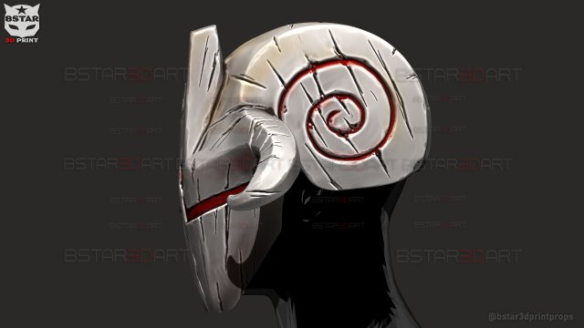 Juggernaut Dota Mask - Halloween Cosplay 3D Print Model in Toys 3DExport