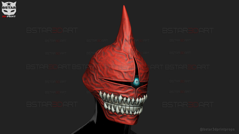 Kaiju No 10 Mask - Kaiju No 8 Anime Cosplay 3D Print Model in Toys 3DExport