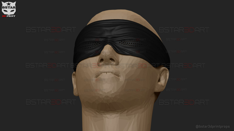 Gojo Saturo Eye Mask - jujutsu Kaisen Cosplay 3D Принт Модель in ...