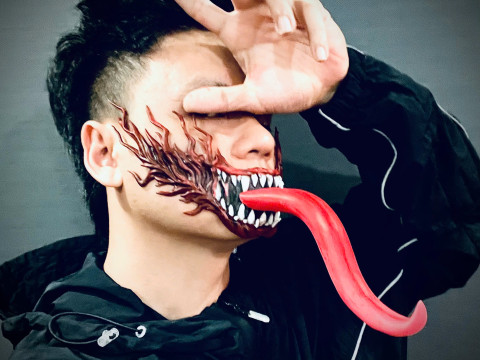 Monster Do-s Teeth and Tongue - One punch man Anime 3D print model 3D ...