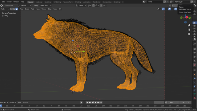 Wolf Realistic with Fur and Rigged 3D Model in Wildlife 3DExport