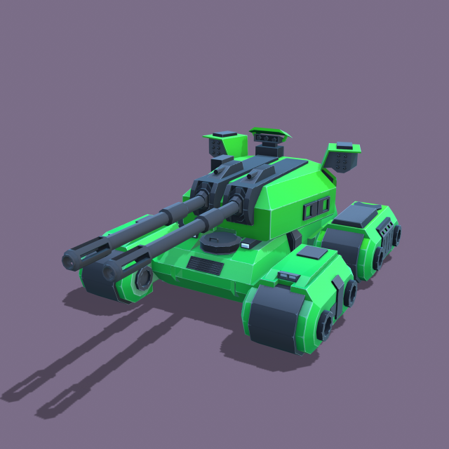 stylized tanks pack low-poly 3D Model in Tank 3DExport