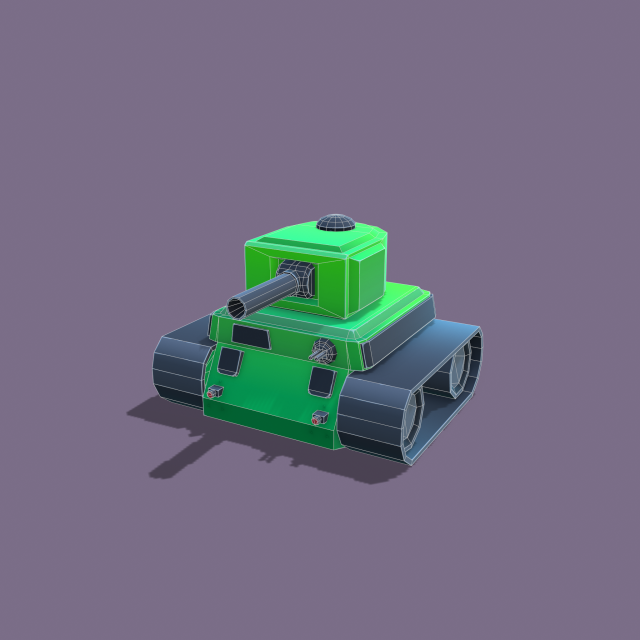 stylized tanks pack low-poly 3D Model in Tank 3DExport