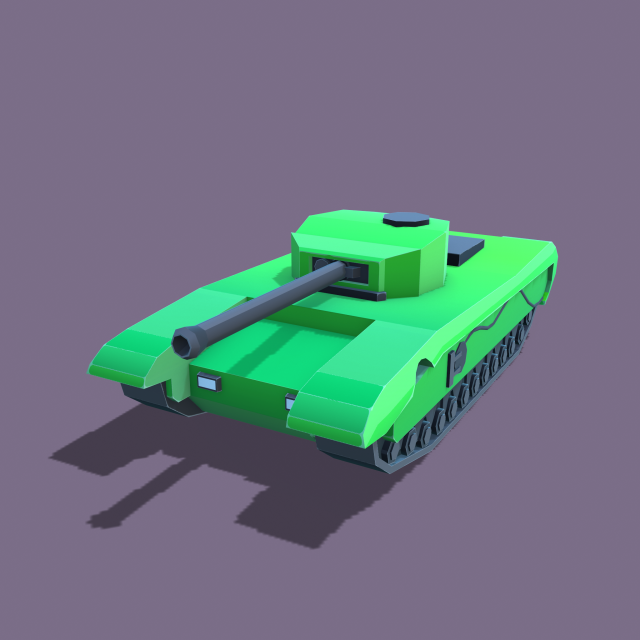 stylized tanks pack low-poly 3D Model in Tank 3DExport