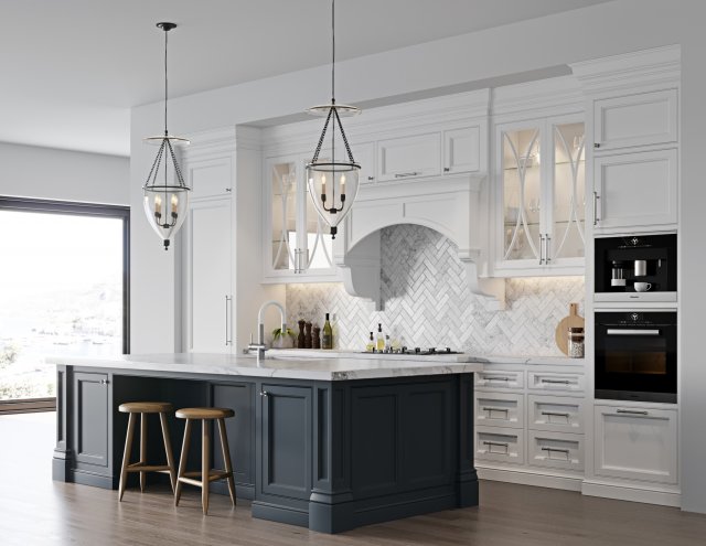 Classic kitchen 7 3D Model in Kitchen 3DExport