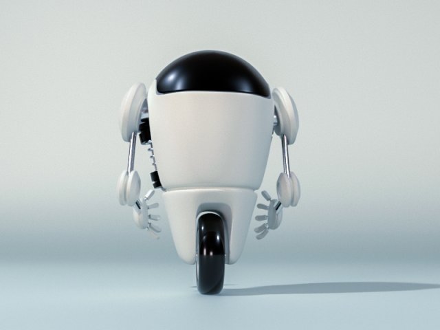 of robo 3D Model in Machines 3DExport