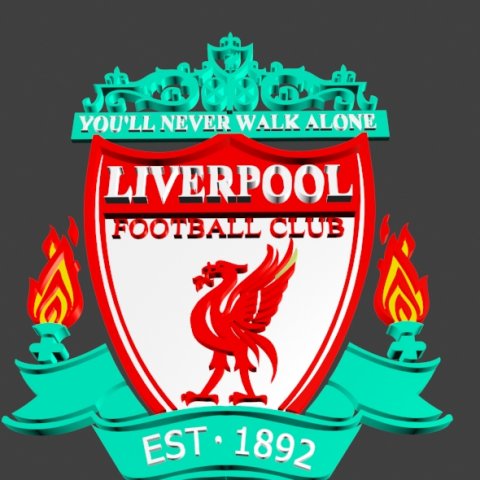 liverpool fc 3d logo 3D Model in Sports Equipment 3DExport