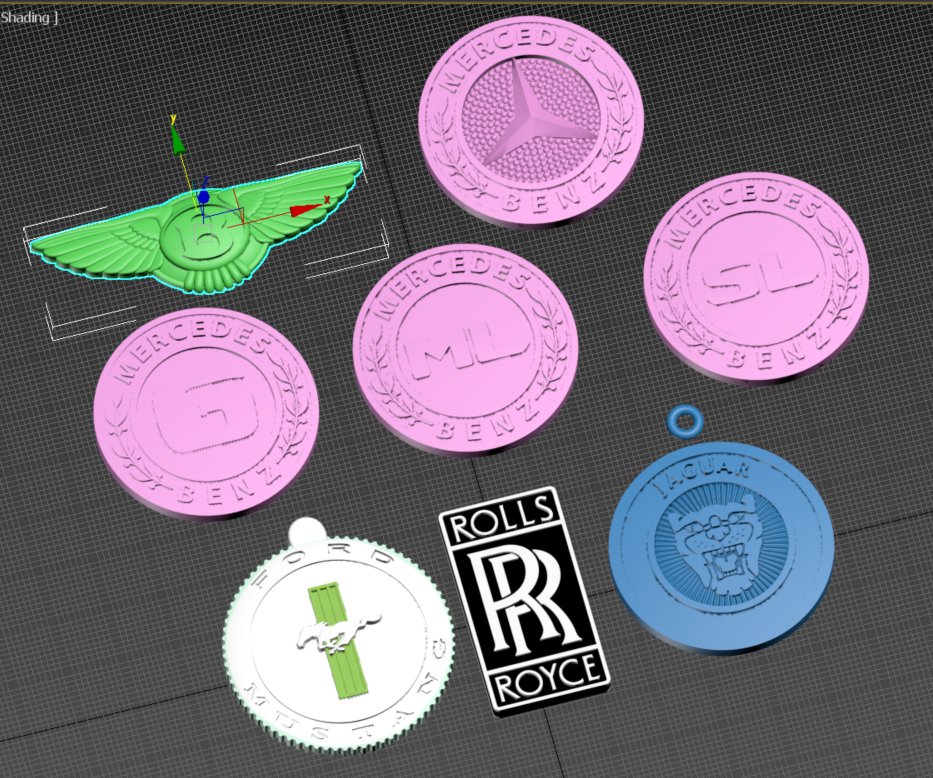 Logo print 3D Model in Sculpture 3DExport