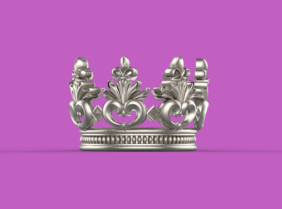 3d model crown