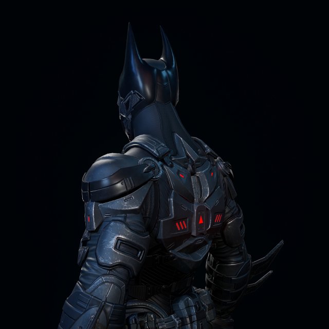 batman beyond fan art 3D Model in Man 3DExport