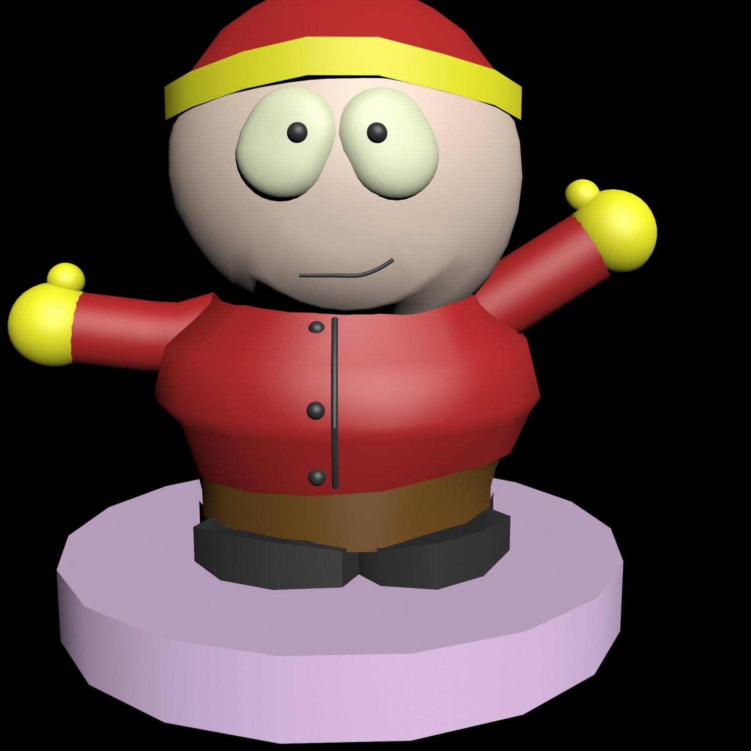 cartman 3D Models in Cartoon 3DExport