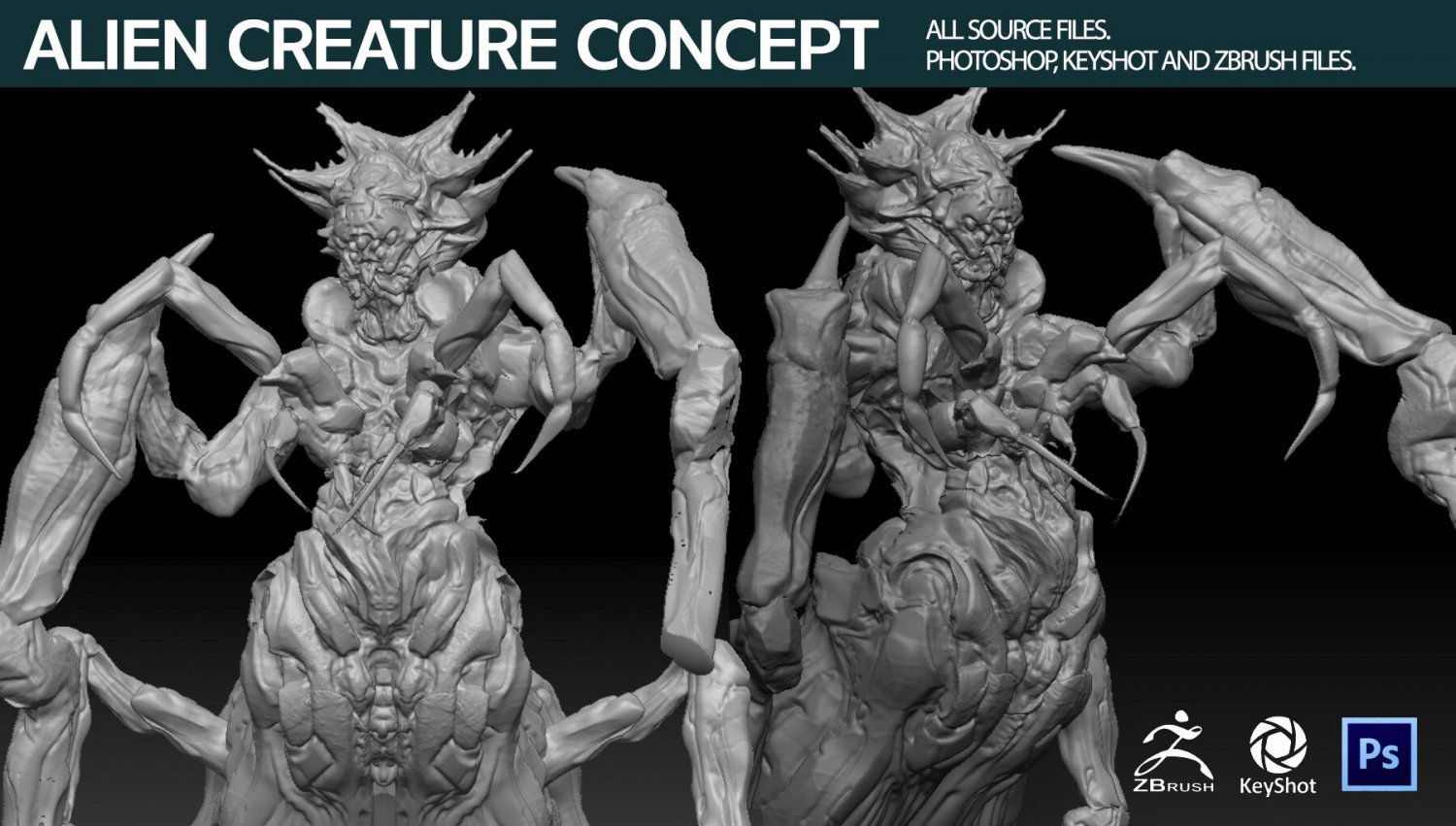 Alien Creature Concept Art