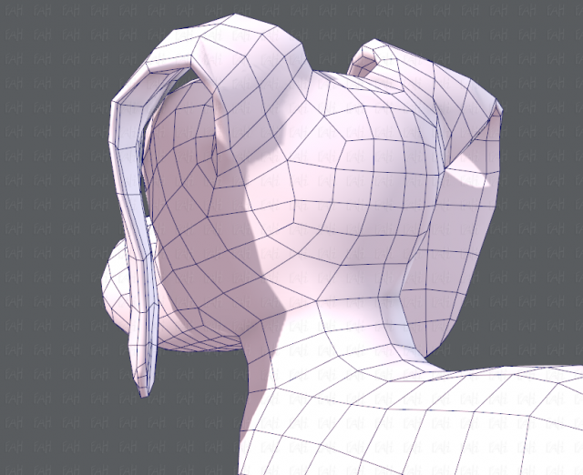 dog base cartoon 3D Model in Dog 3DExport