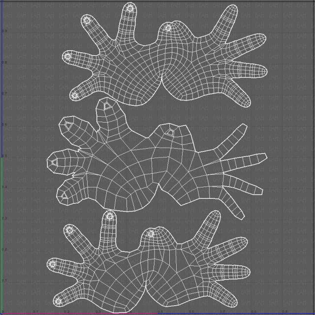 hand model 3D Model in Anatomy 3DExport