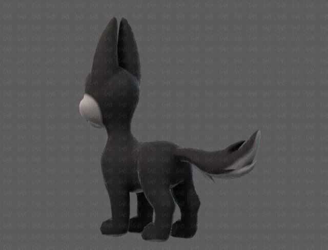 Dog base cartoonV11 3D Model in Dog 3DExport