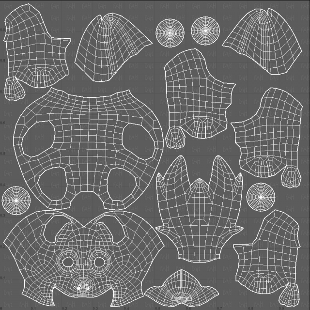 Dog base cartoonV11 3D Model in Dog 3DExport