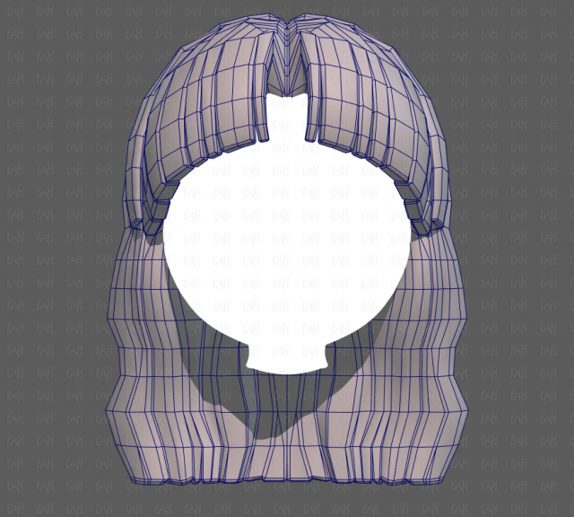 Base Hair for girl V60 3D Model in Clothing 3DExport