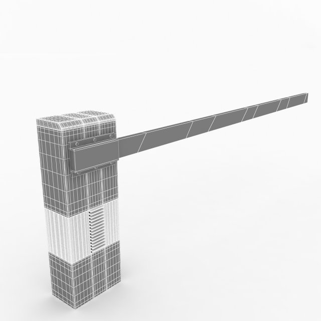 boom gate 3D Model in Buildings 3DExport