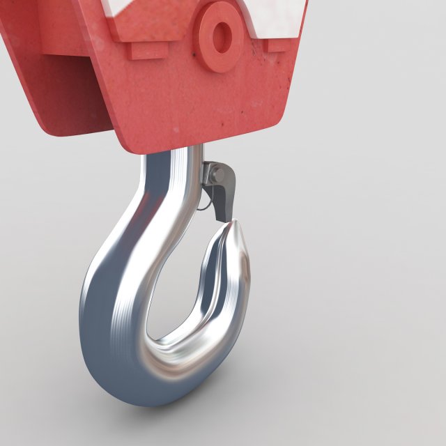 crane hook 3D Model in Tools 3DExport