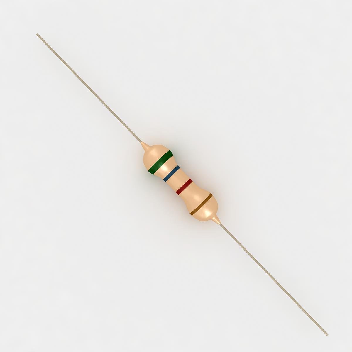 resistor 3D Models in Other 3DExport