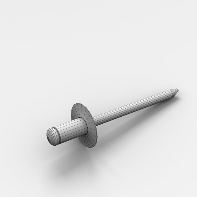 rivet 3D Model in Other 3DExport