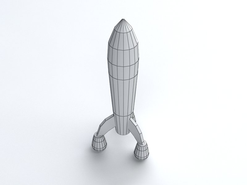 retro rocket 3D Models in Other 3DExport