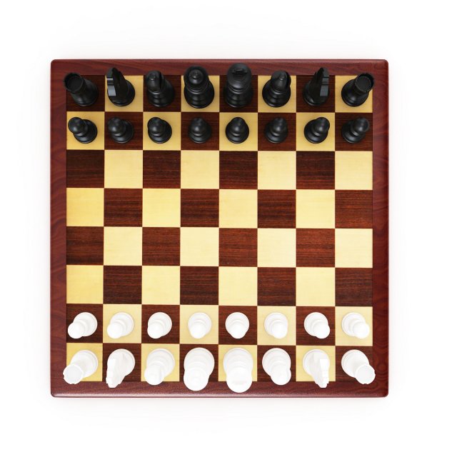 chess board pieces 3D Model in Board Games 3DExport