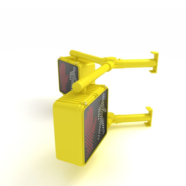 Walk Signal Double 3D Model in Miscellaneous 3DExport